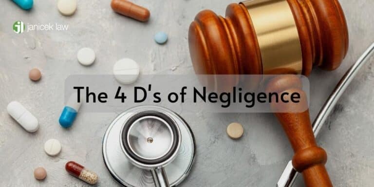 The 4 D's of Negligence | Janicek Law
