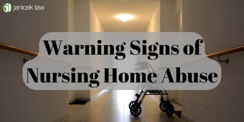 Signs of Nursing Home Abuse/Neglect Bexar County | Janicek Law